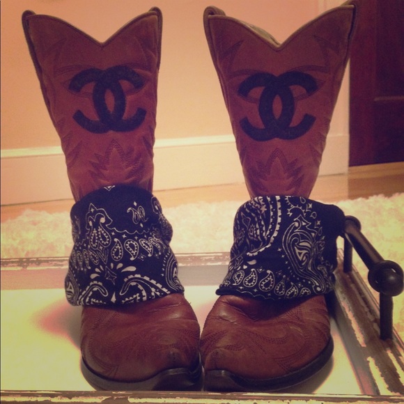 Levi's | Shoes | Chanel Cowboy Boots | Poshmark